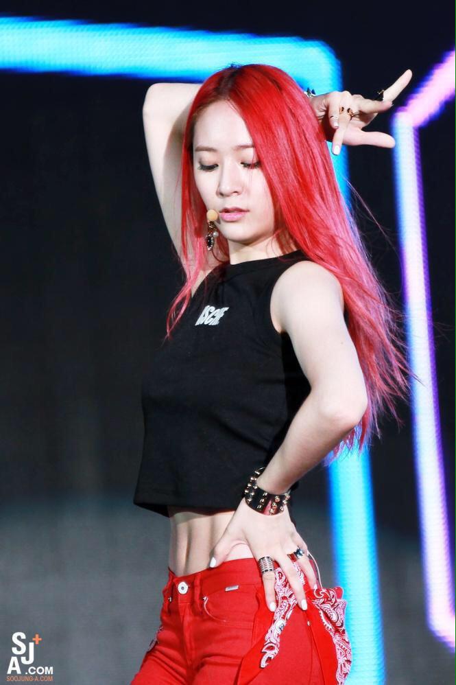 F(x) Krystal Red Hair