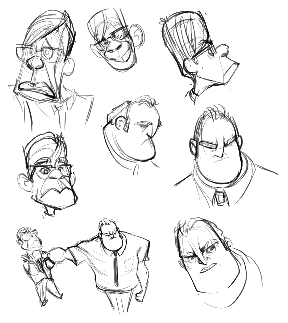 The Incredibles Characters Design