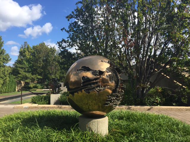 A Sphere Within Sphere Sculpture