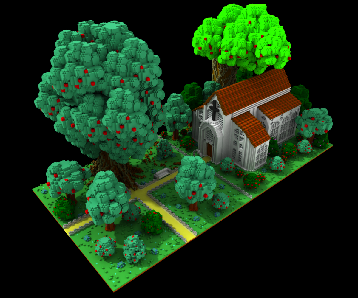 Magicavoxel models - lintyred