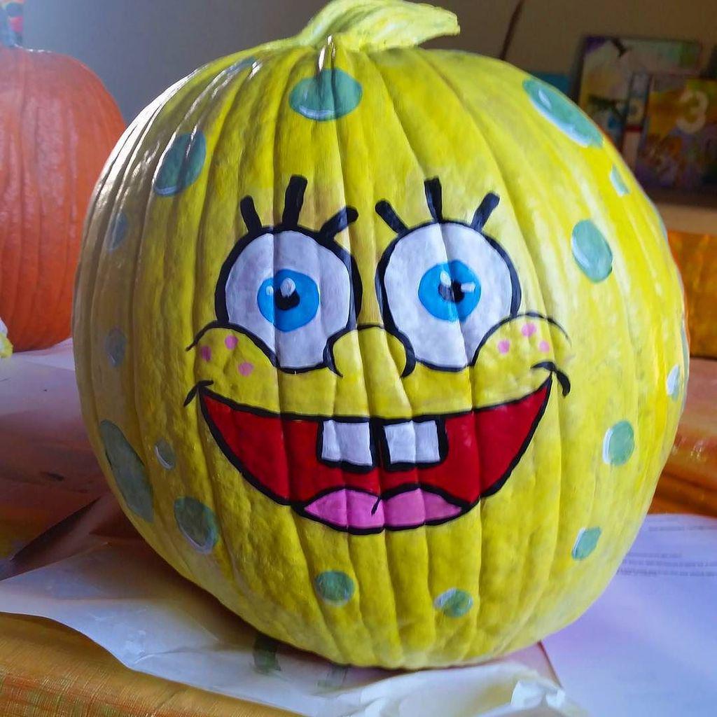 Spongebob Pumpkin Carving