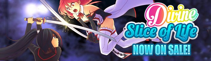 MangaGamer on Twitter: "The adult version of AJTilley's, Divine Slice of Life, is now available ...