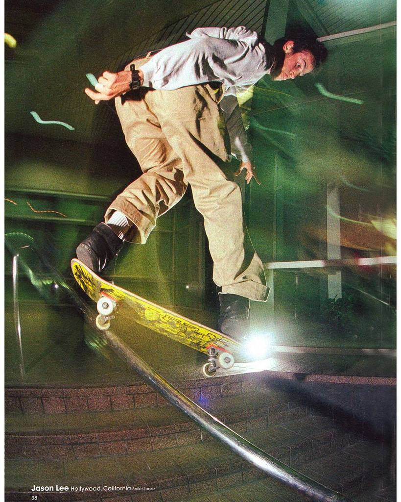 Jason Lee Skateboarding 360 Flip