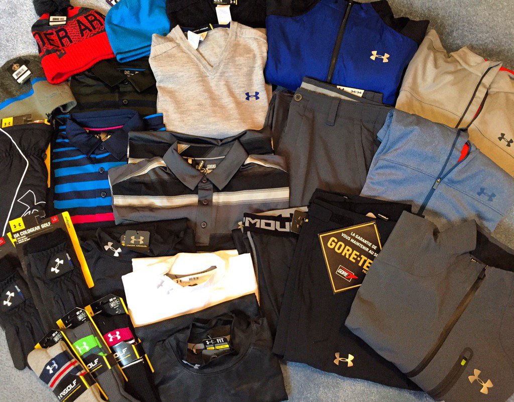 Rick Shiels PGA on Twitter: "Thank you so much @UnderArmour for my new ...
