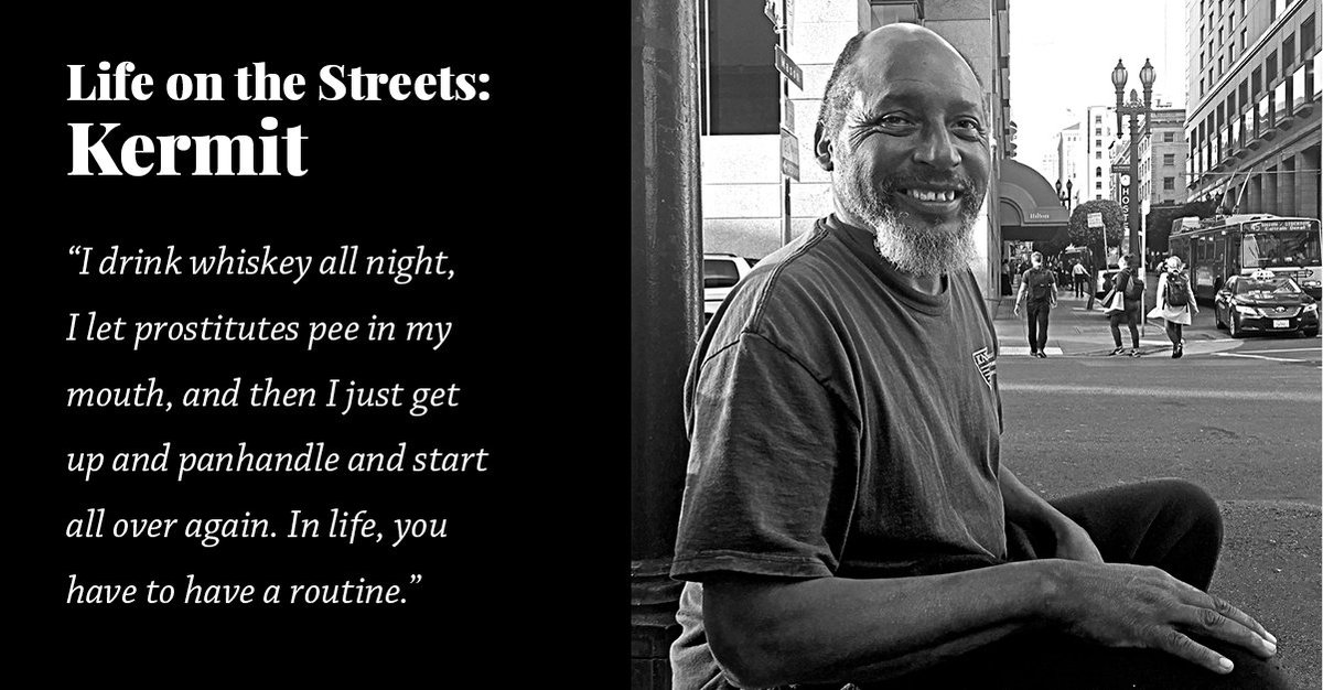 Kermit Age: 60 Hometown: Richmond, California Homeless 20 years ...