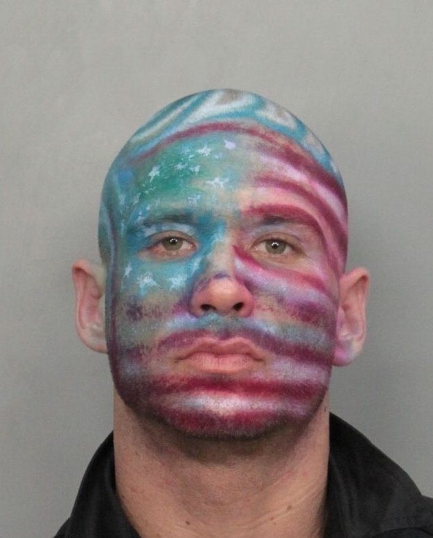 Crazy Mugshots Tattoo