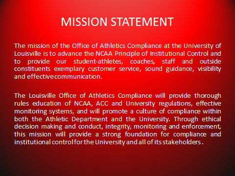 Document Control Mission Statement