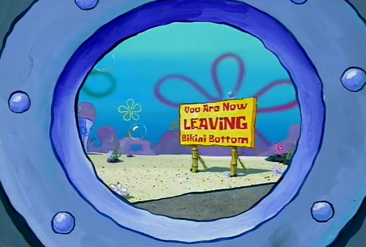Bikini Bottom Sign