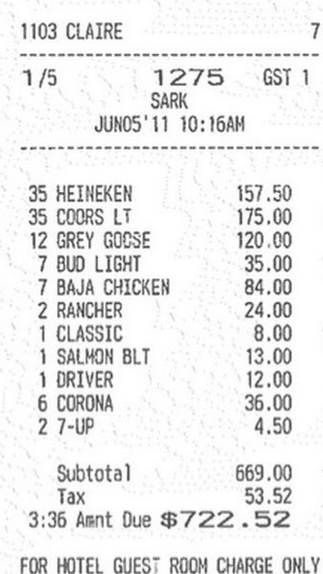 Beers, vodka, Veuve Clicquot: Receipts, documents point to Steve ...