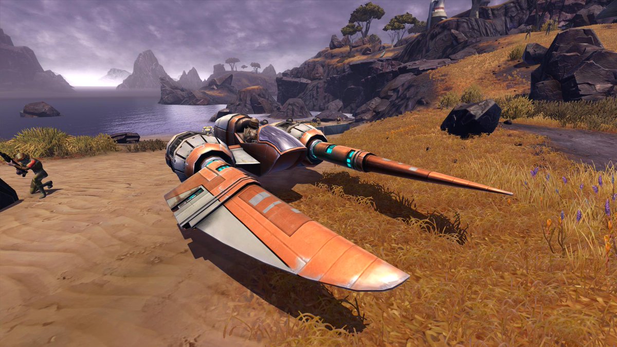 New mount actually looks good in game : r/swtor