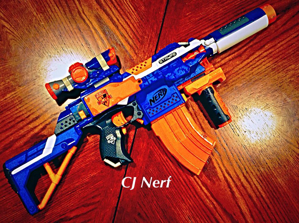 Nerf Stryfe Attachment Combos