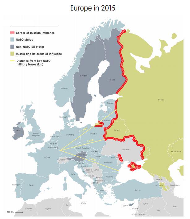 Map Of Russia And Europe