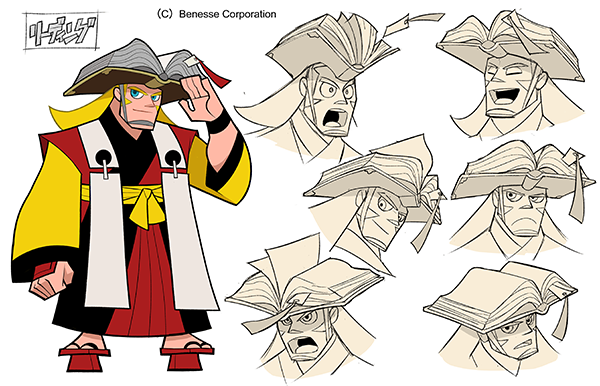 Gurihiru 『ベネッセチャレンジイングリッシュ』の各担当先生たちのデザインです(その1) 」グリヒルの漫画