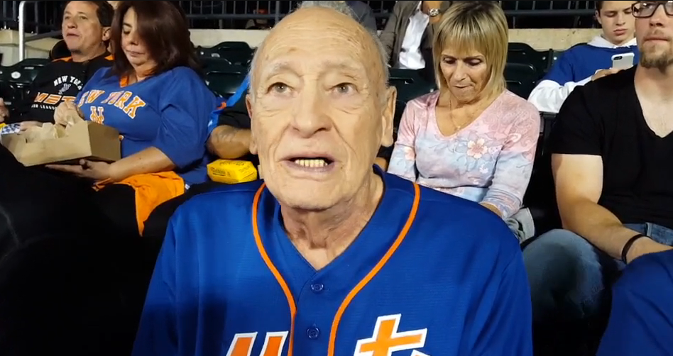 Matz’s grandpa was back at CitiField last night. Hear him talk about ...