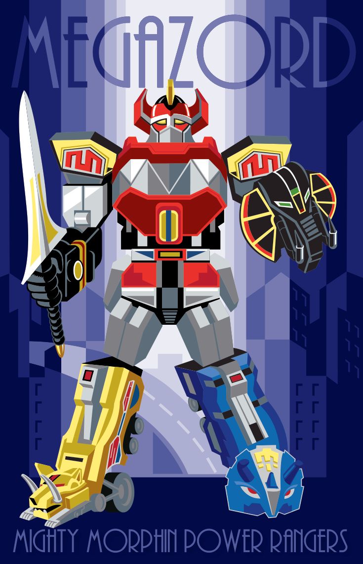 Mighty Morphin Power Rangers Megazord Wallpaper