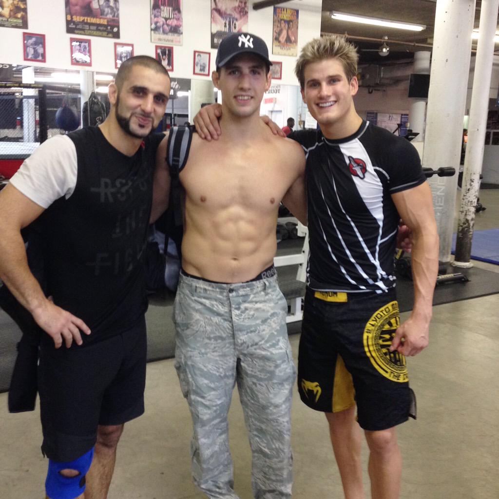 Sage Northcutt with Rory MacDonald and Firas Zahabi : r/MMA