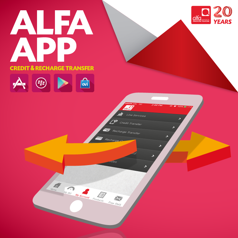 Alfa app account - lanacd