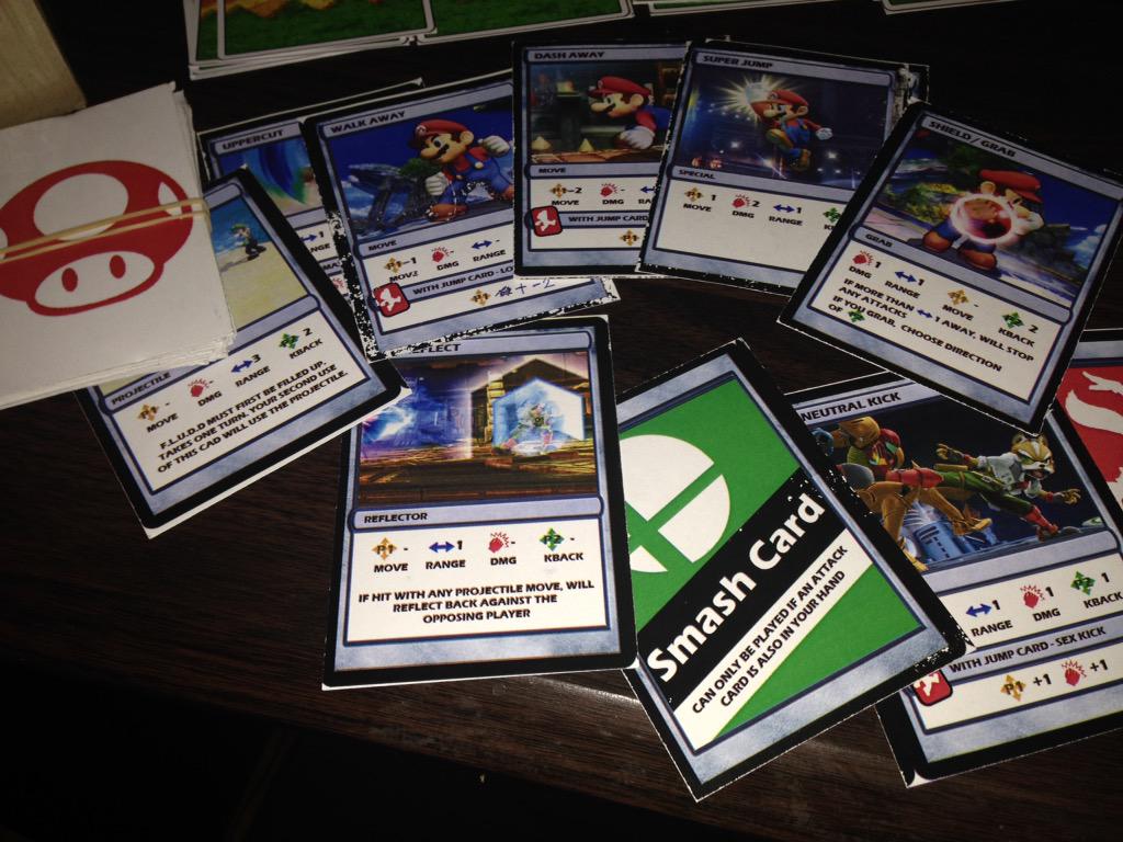 BattleCON: Super Smash Bros. - A Custom Board Game (link and ...