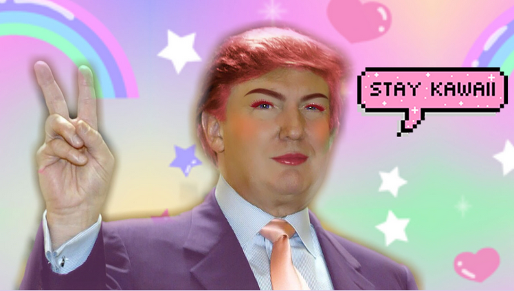 Kawaii Donald Trump is cute | Hunter Schwarz | Scoopnest