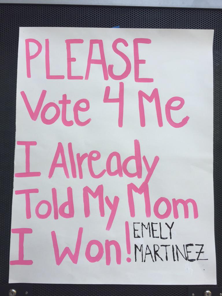 Vote Homecoming Queen Posters