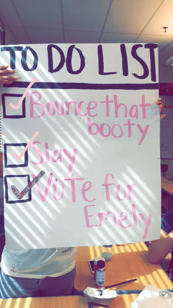 Cute Vote For Me Posters