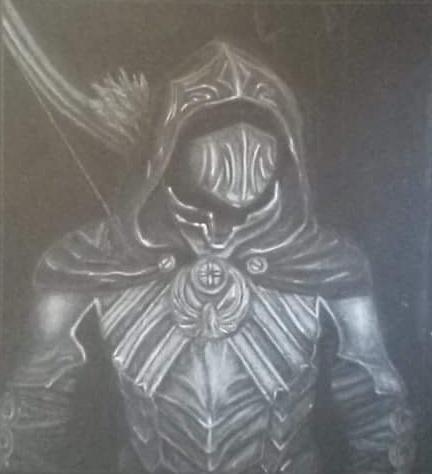 Nightingale Armor Drawing