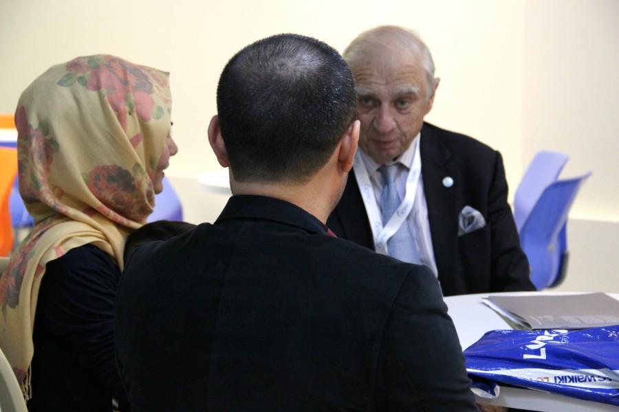 ICMC on Twitter: "On Tues., ICMC President Peter Sutherland visited our #Resettlement Support ...
