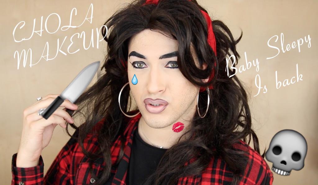 Chola Makeup Tutorial 2 - Mugeek Vidalondon