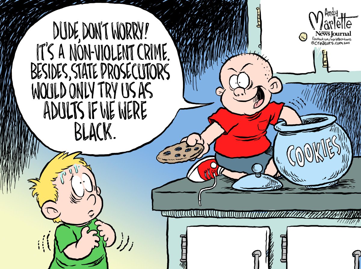 Juvenile Delinquency Cartoon