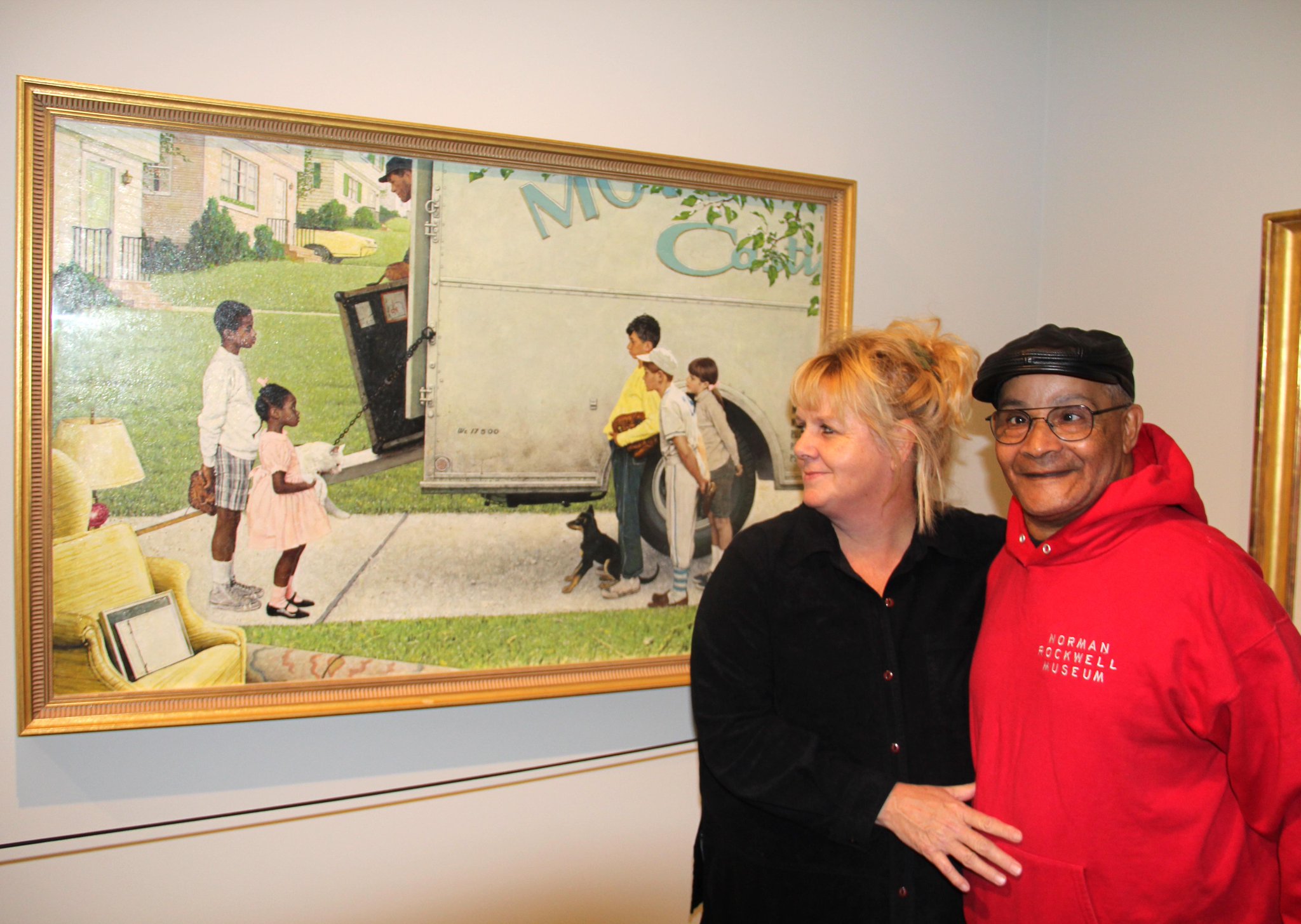 Norman Rockwell New Kids In The Neighborhood