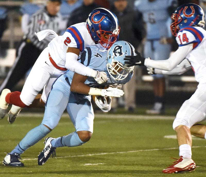 .Hornerfoto1 Central Valley's Deante Bradley (21), Kyle Vreen (4 ...