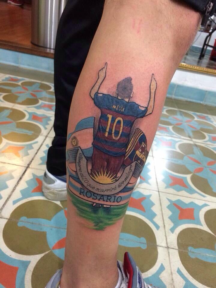 Messi Fez Tattoos
