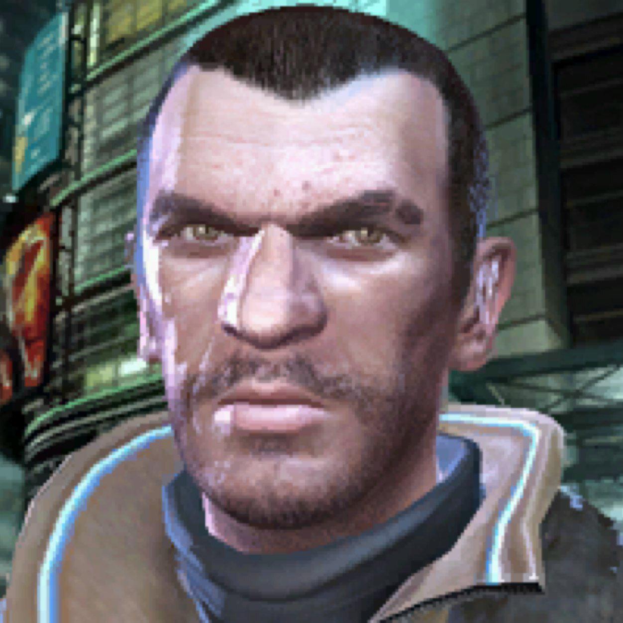 Niko Bellic Face