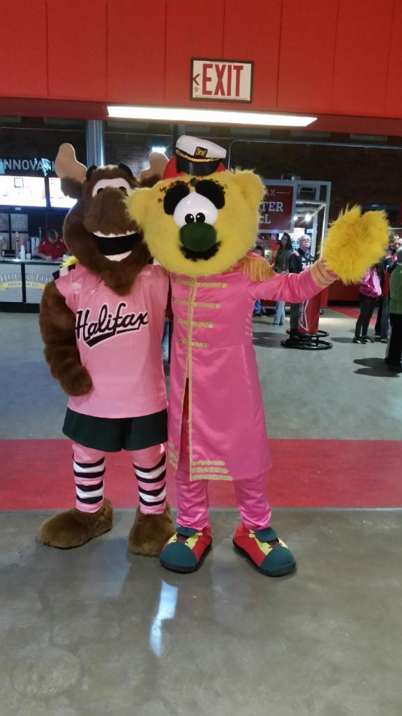 Halifax Highlander Mascot