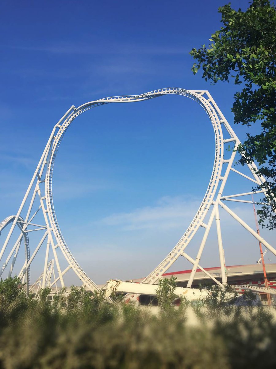 Ferrari World Roller Coaster