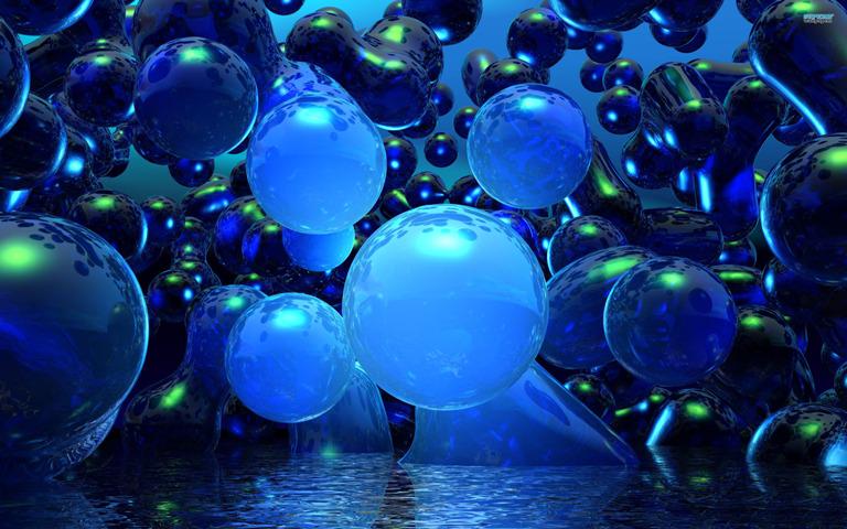 3d Bubbles Wallpaper