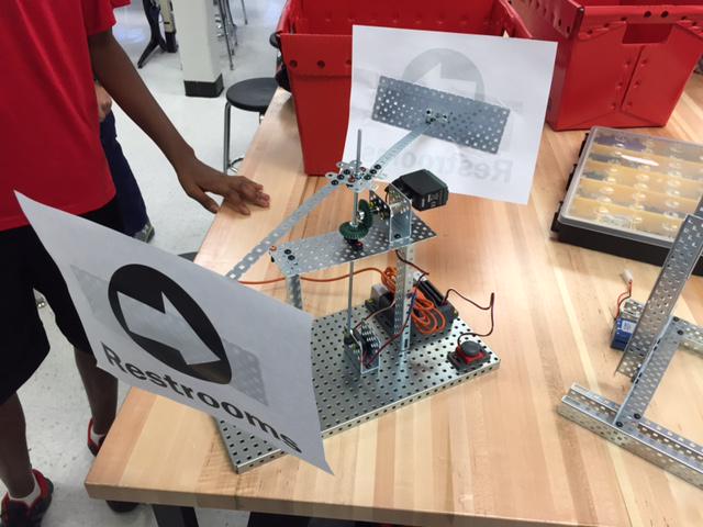 Spinning Sign Vex Project