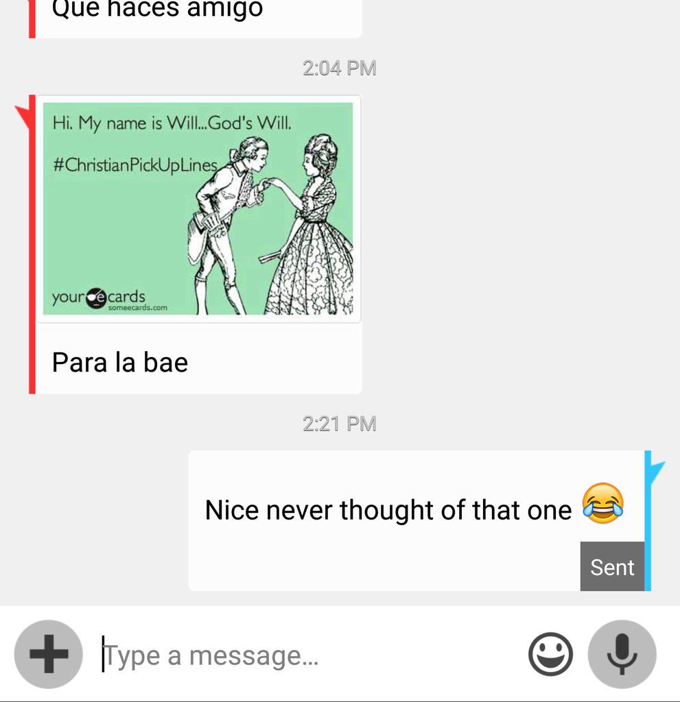 Christian Pick Up Lines Ecards