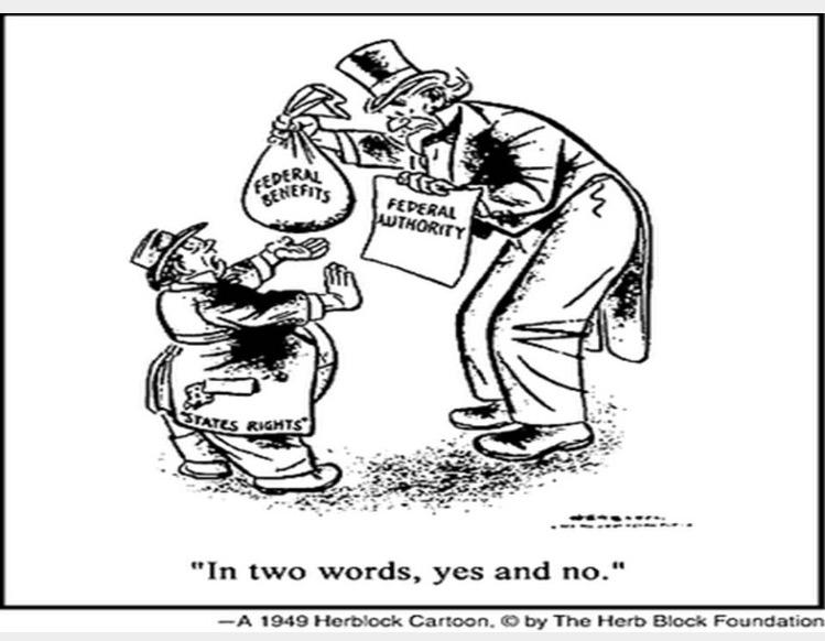States Rights Political Cartoon