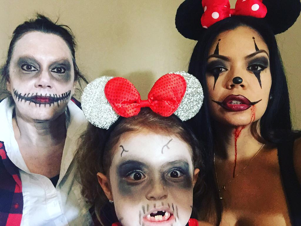 Zombie Minnie Mouse
