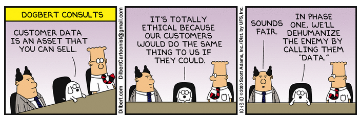 Ethics Cartoon Dilbert