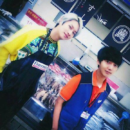 SM Town Fan Club on Twitter: "【151017Yesung推特更新】：今天希bongbong来pureumi超市应援啦 ~ ‼️ #锥子# #希bongbong ...