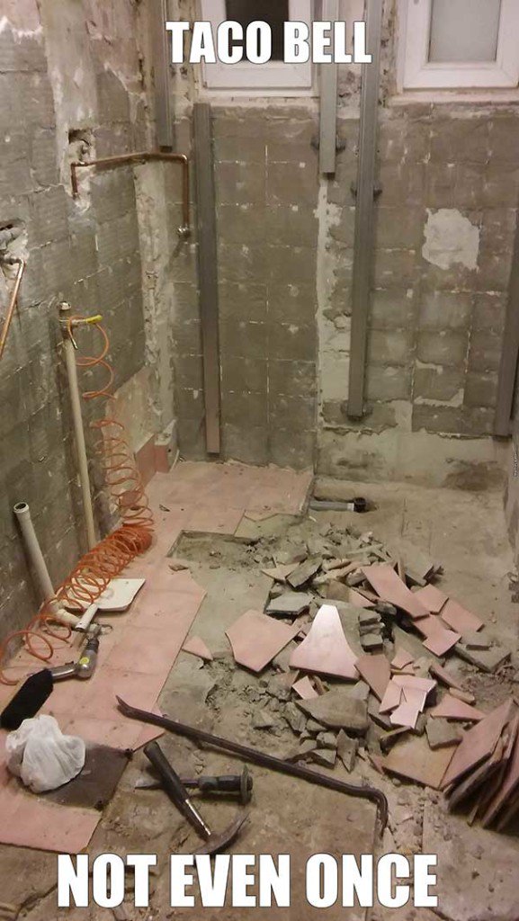 Taco Bell Bathroom Meme