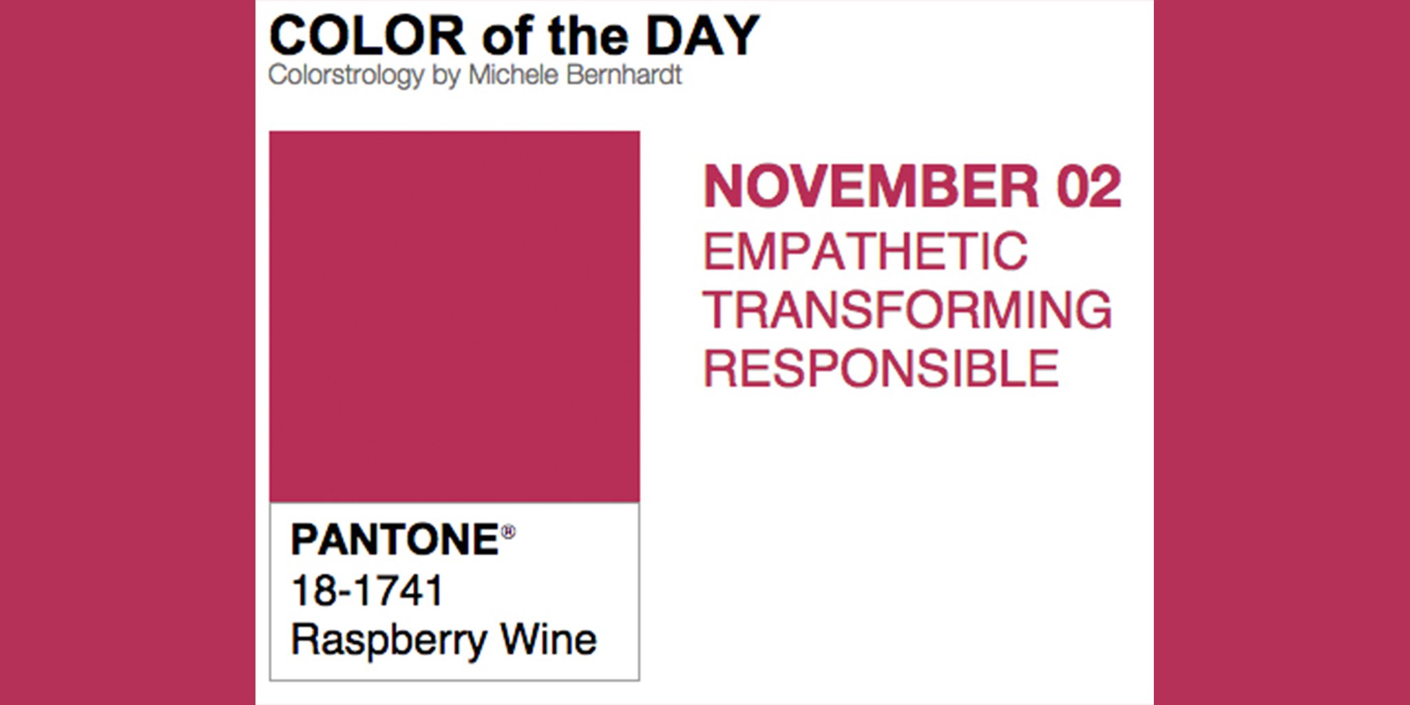 Raspberry Color Pantone