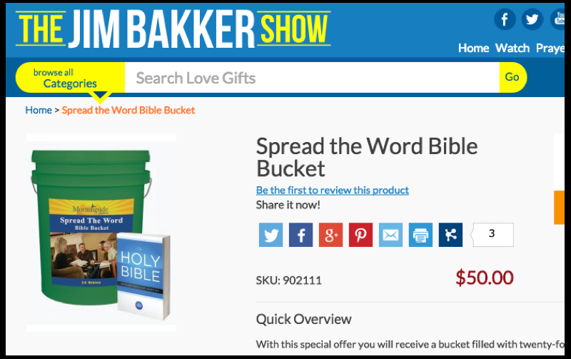 Jim Bakker Buckets Jim Bakker Food Bucket | TikTok