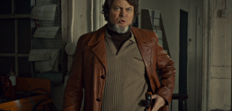 Since we're doing random Nick Offerman roles - how about his intense ...