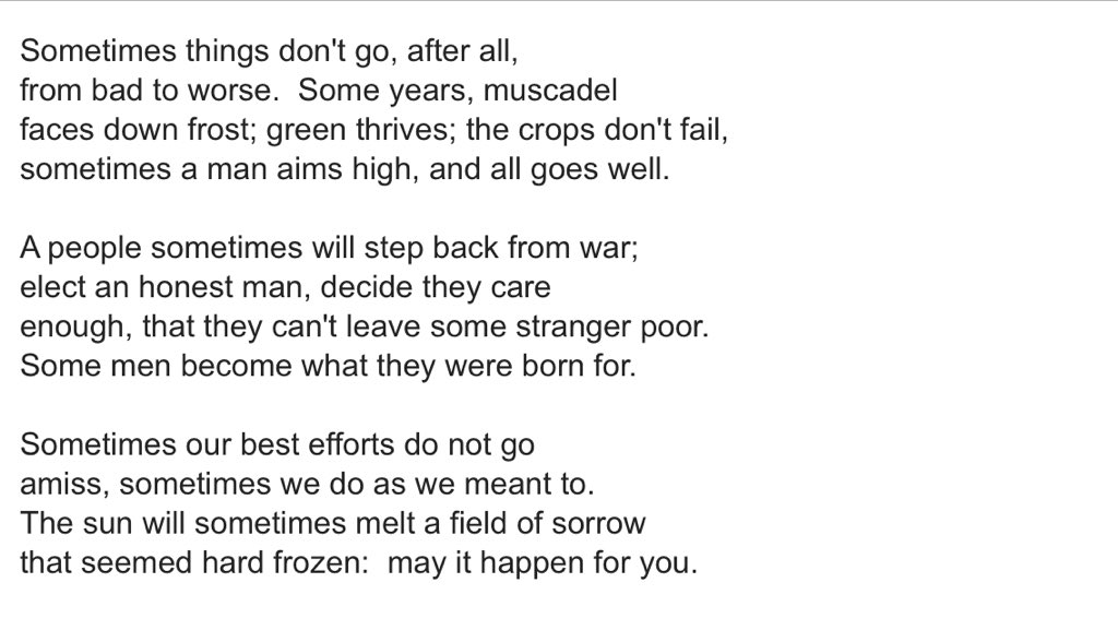 Poems For Sometimes