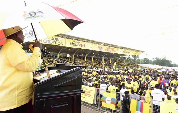 NTV UGANDA on Twitter: "I request for your vote to finish what I started - @KagutaMuseveni # ...