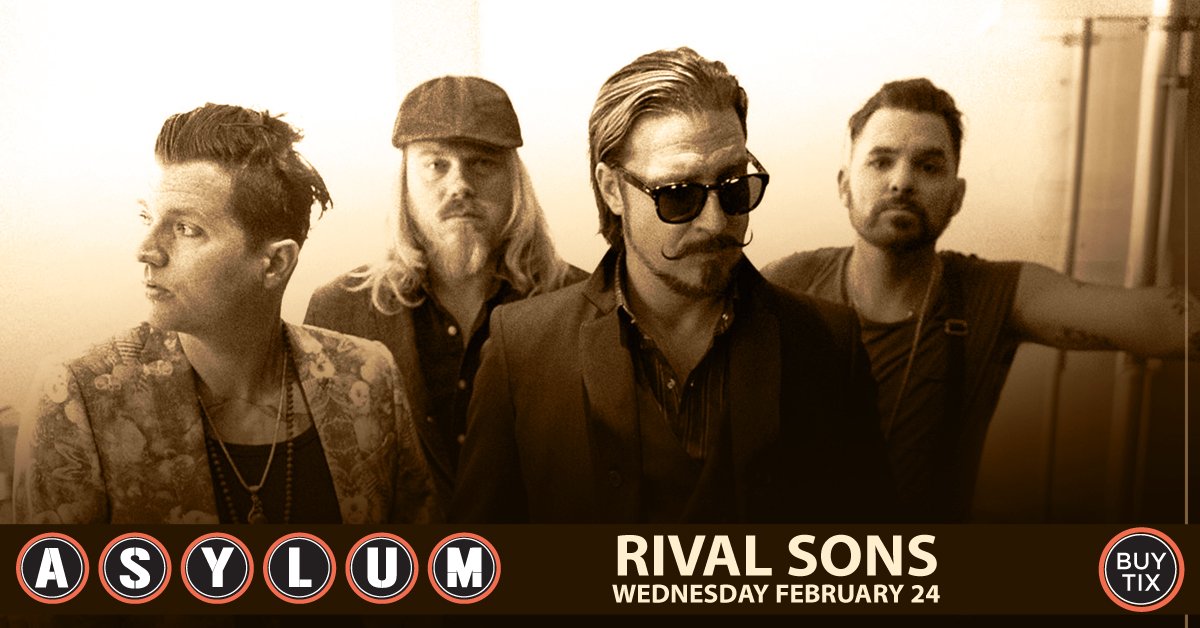 AuraMaine on Twitter: "NEW SHOW - @rivalsons on Wed, Feb 24, 2016!!! #RivalSonsTour Tix on sale ...