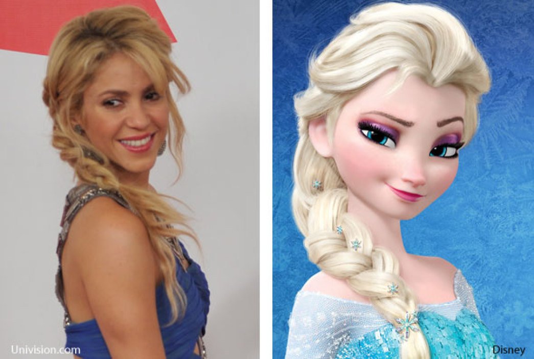 "Discover the Surprising Link: Shakira's Influence on Elsa, the ...